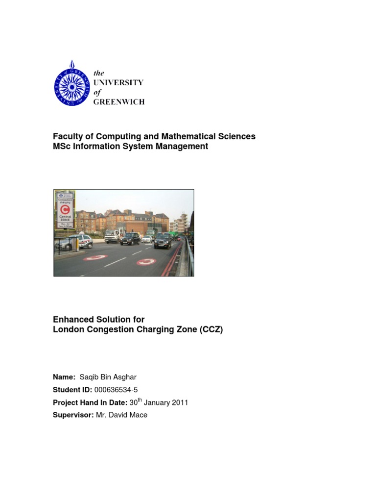 Enhancing London's Congestion Charge System | PDF | Radio Frequency ...