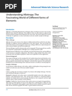 Polymorphism vs. Allotropy Explained | PDF | Carbon | Chemistry