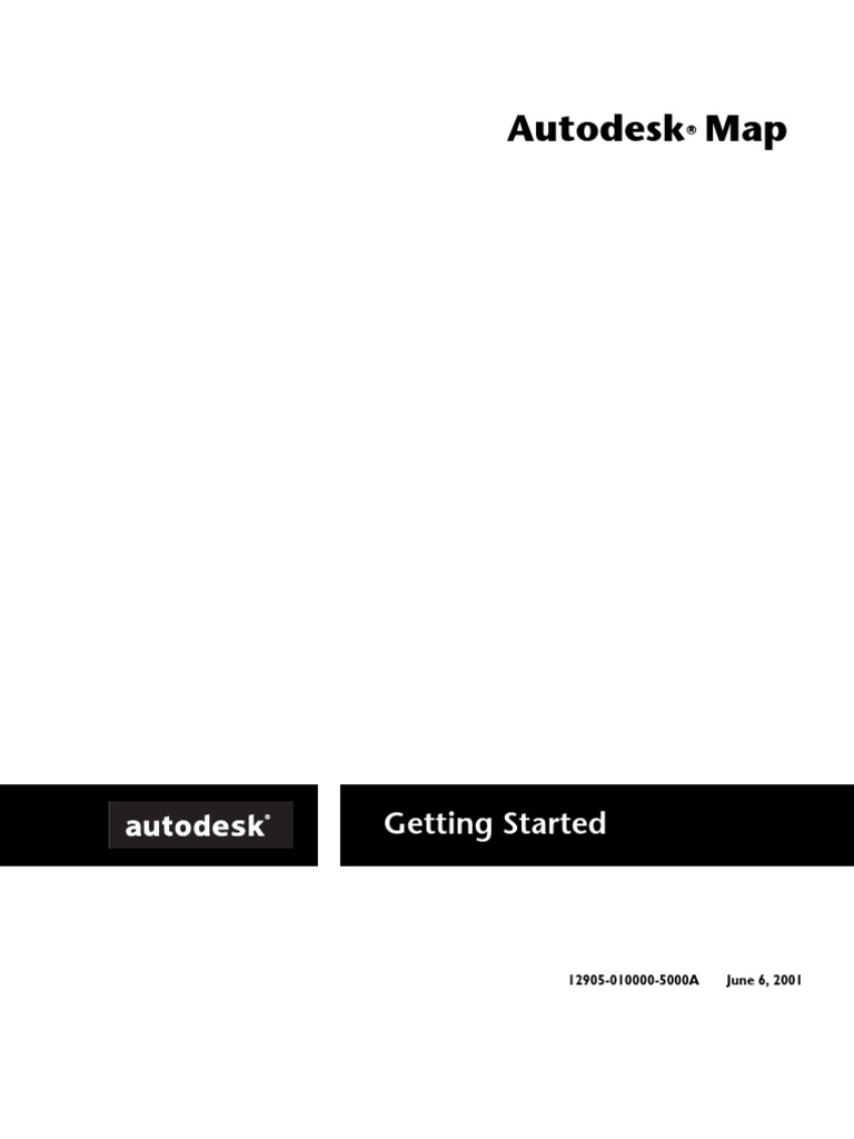 AutoDesk Map 5 | PDF | Auto Cad | Geographic Information System