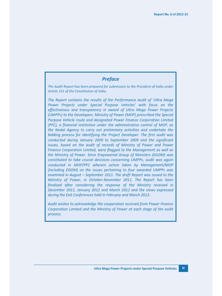 CAG Report-Reliance Power Ultra Mega Power Project Scam | PDF ...