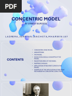 Burgess's Concentric Zone Model Explained | PDF