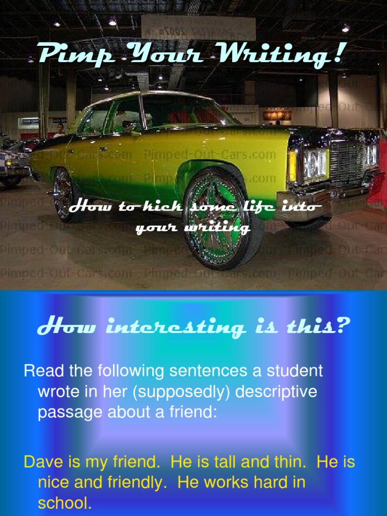 Pimp Your Writing! | PDF | Poetry | Languages