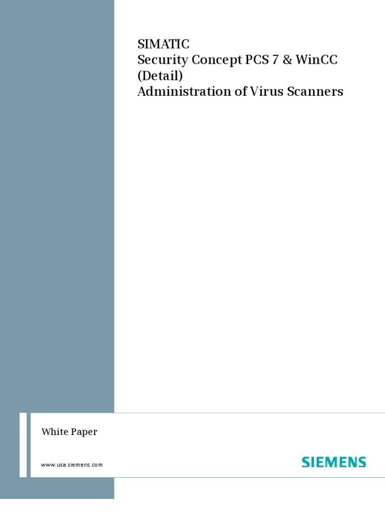 14897SecurityConceptsPCS7 WinCC Whitepages Lo-Res | PDF | Computer ...