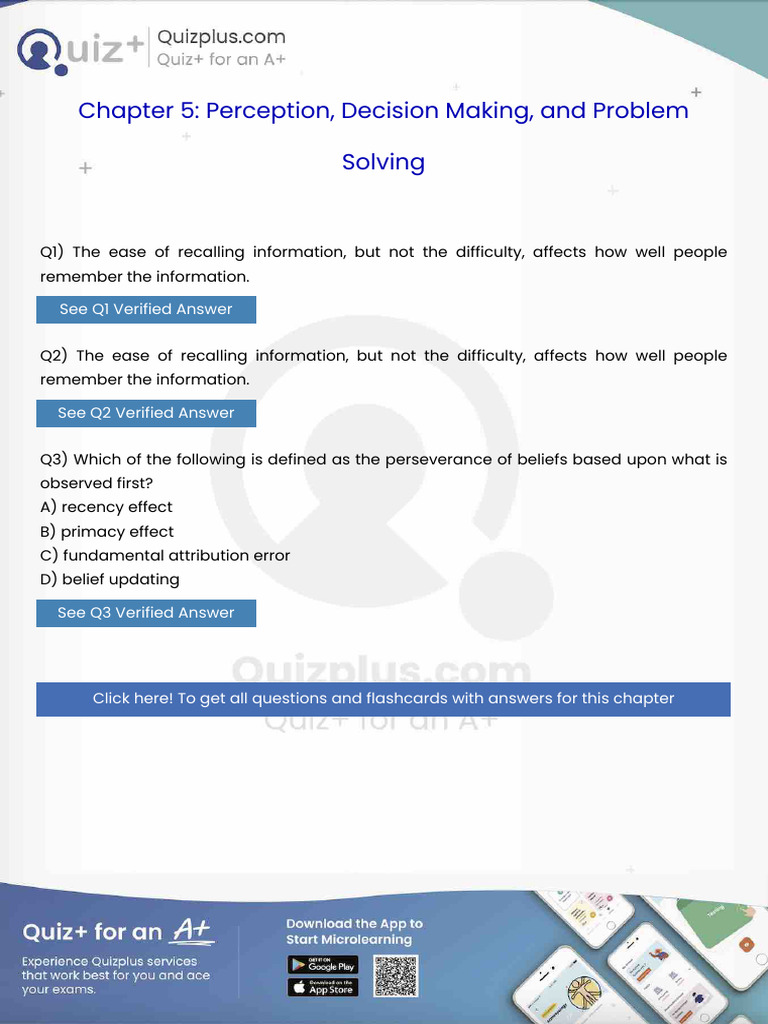 The Ease of Recalling Information but Not the Difficulty Affects How ...