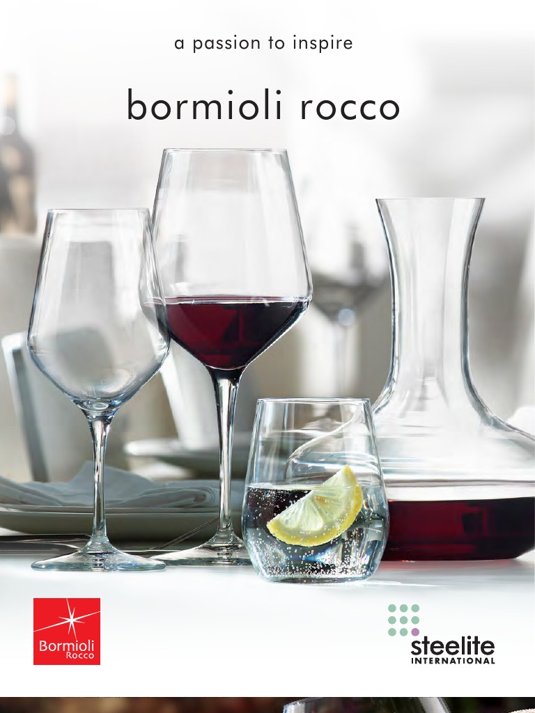 Bormioli Rocco 2012 | PDF | Glasses | Tableware