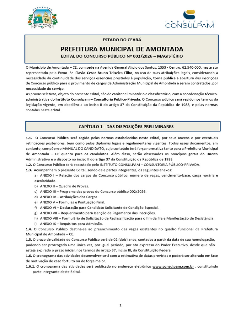20260424_102450_--- EDITAL 002.2026 AMONTADA - MAGISTÉRIO | PDF ...
