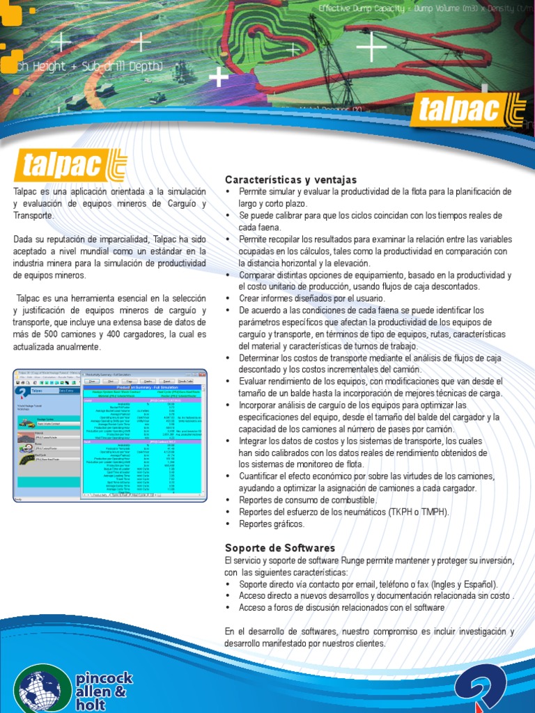 Talpac | PDF | Minería | Transporte