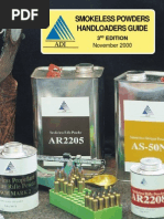 Powder Equivalents, ADI Powders Handloaders' Guide | PDF | Ballistics ...