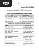 Study Material Applicable For June 2026 Examination | PDF | Corporate ...