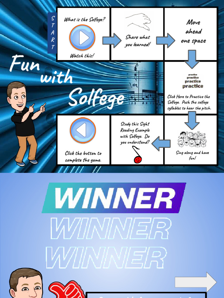 Solfege Game Board | PDF