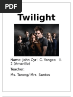 Twilight Saga Illustrated Guide | PDF | Twilight Series | Paranormal ...