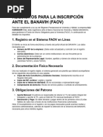 Activación del RIF en BANAVIH | PDF | Economias | Industrias de servicio