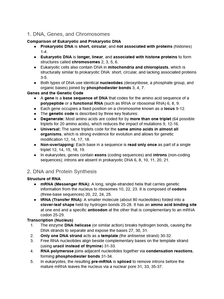 Principles of Genetics and Biological Diversity - Google Docs | PDF ...