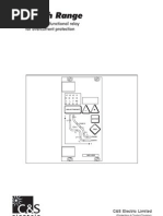 Overcurrent and Earthfault Relay Type CDG. Millenium Version | PDF ...