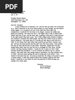 Trump Letter | PDF
