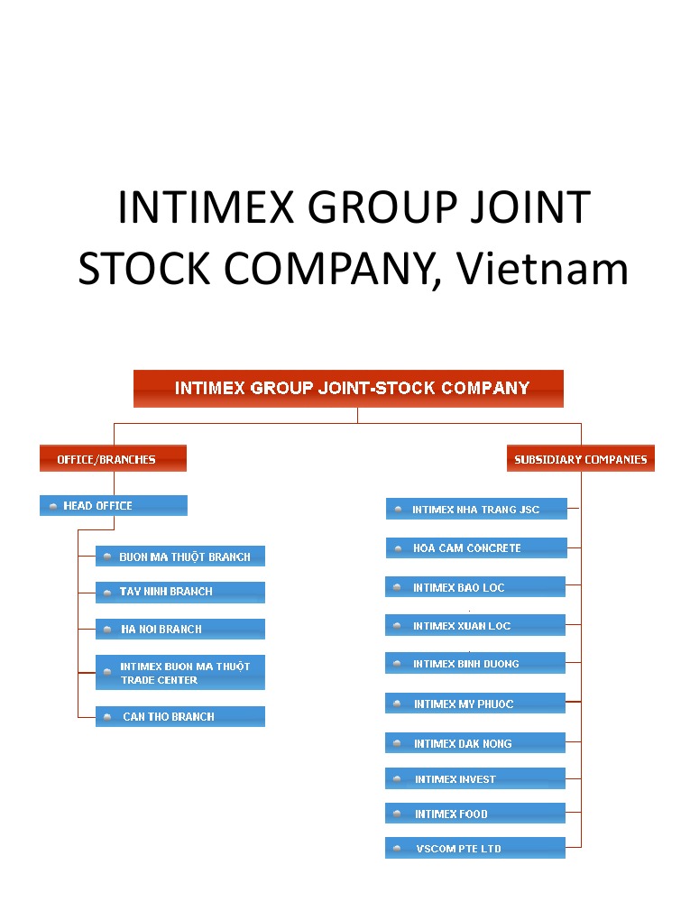 Intimex Group, Vietnam | PDF
