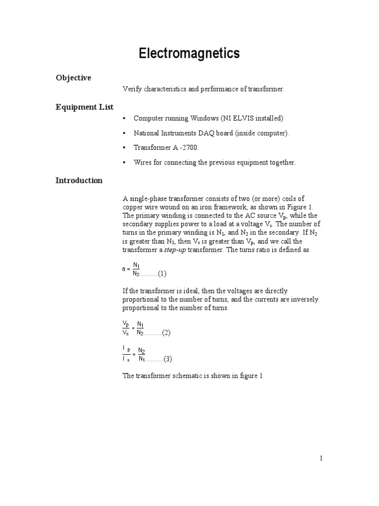 Electromagnetics | PDF | Science & Mathematics