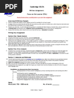 CELTA Focus On The Learner Assignment | PDF | English Language ...