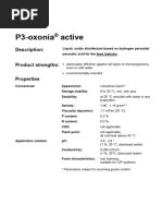 ECOLAB P3 Oxonia Active L EN | PDF | Corrosion | Hydrogen Peroxide