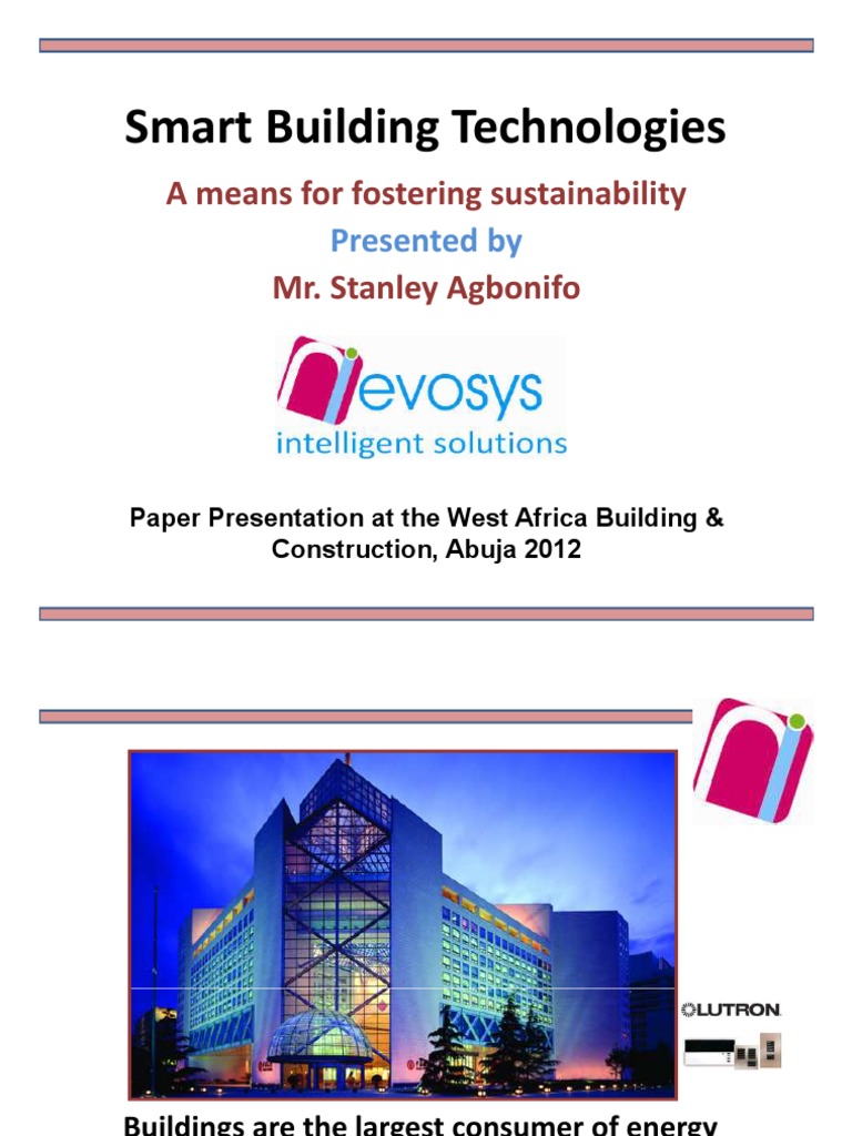 Smart Building Technologies | PDF | Building Automation | Automation