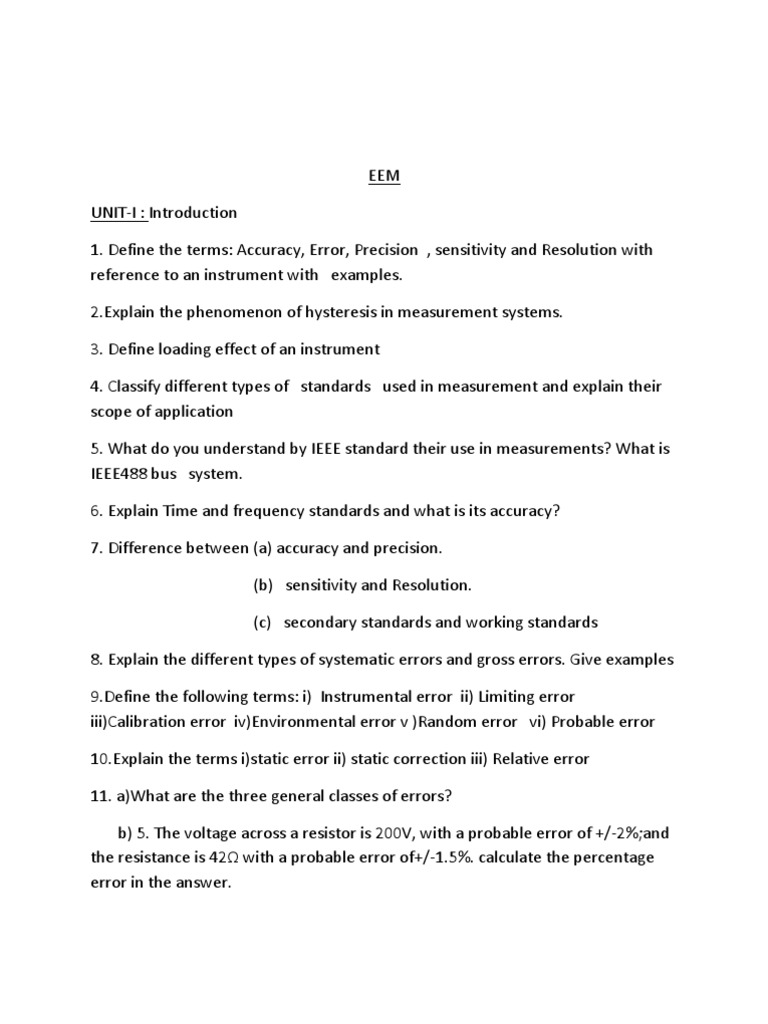 Measurements | PDF | Accuracy And Precision | Observational Error
