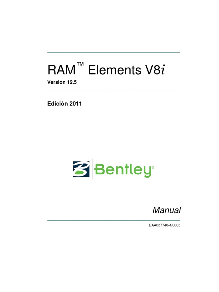 Manual RAM ELEMENTS 12.5 | PDF | Rotación | Derechos de autor