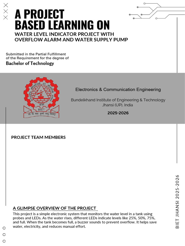 Water Level PBL | PDF