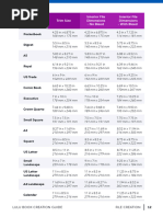 Architectural and Engineering Sheet Sizes | PDF