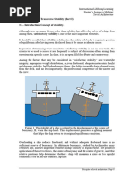 Ship Stability and Equilibrium Explained | PDF | Buoyancy | Mechanics
