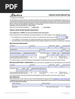 Alberta Health Card Update Instructions | PDF | Identity Document ...