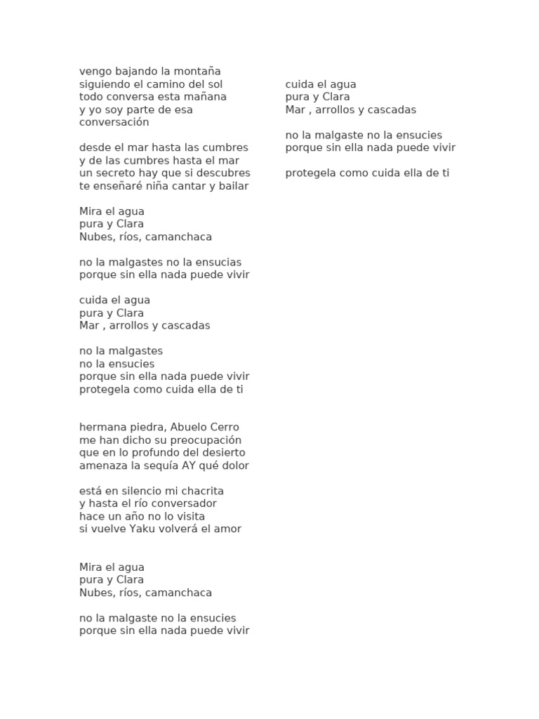 Canciones Infantiles 2 | PDF