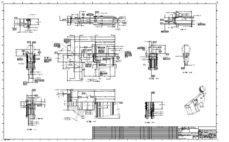 Firearms - Blueprint - Colt Ar-15 Rifle Lower Receiver | PDF