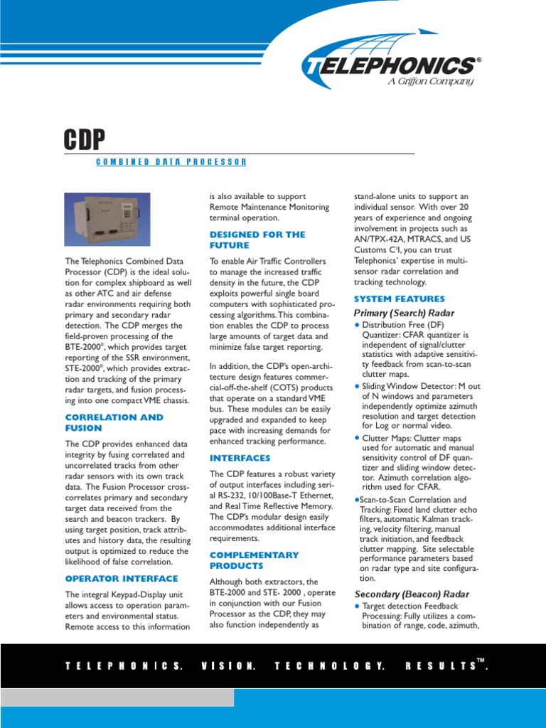 Target Extractor - CDP | PDF | Radar | Air Traffic Control