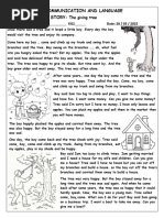 ASL Timber Story: The Deaf Tree | PDF