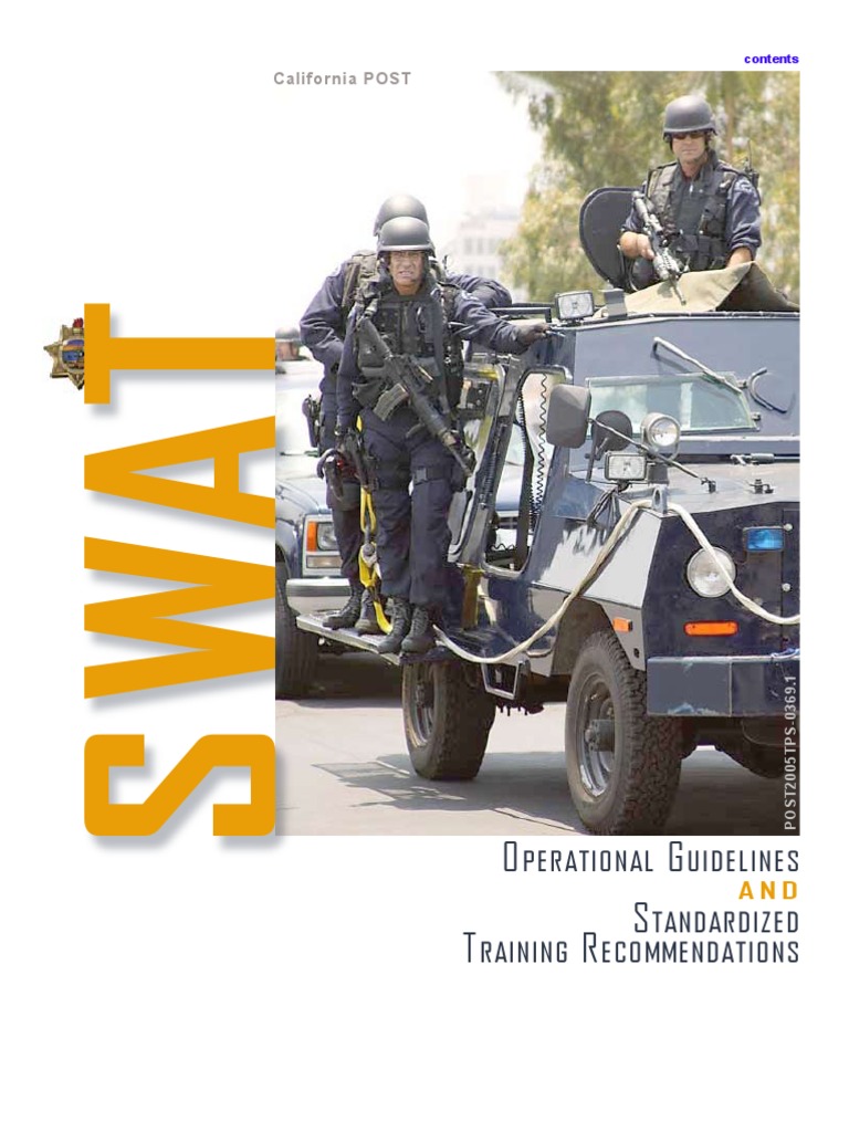 Lapd Swat Manual | PDF