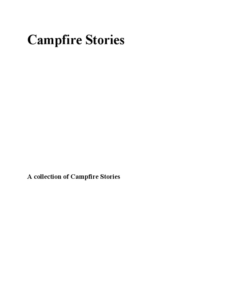 A Collection of Campfire Stories | PDF | Nature | Leisure