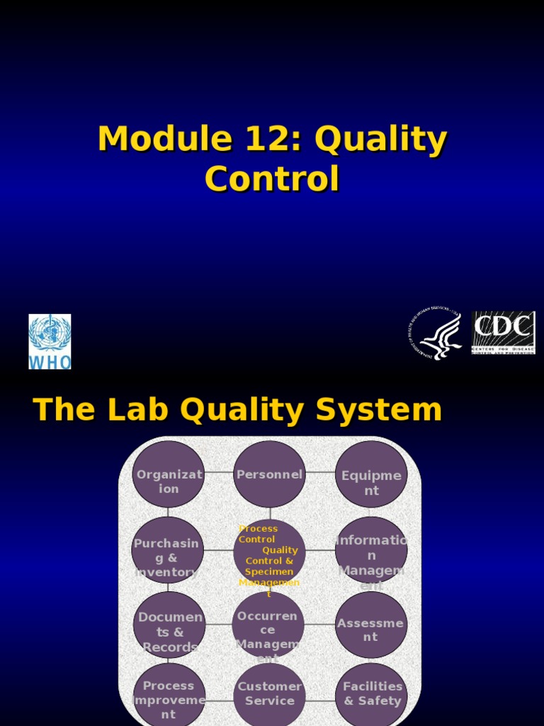 Quality Control in Lab Testing | PDF | Scientific Control | Troubleshooting