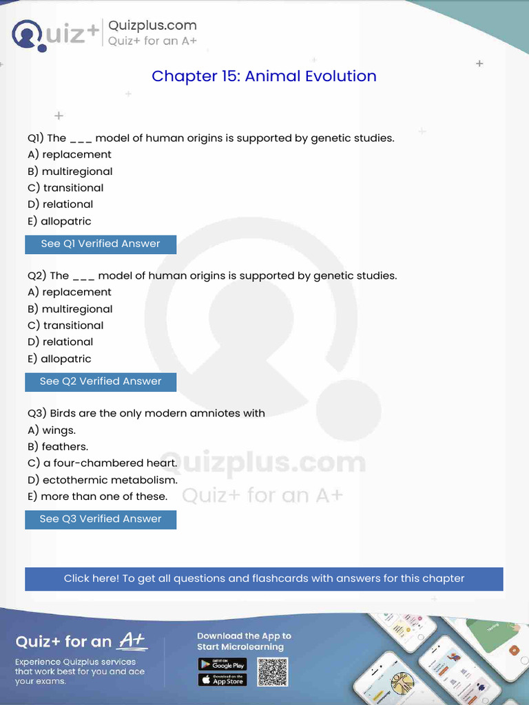 The Model of Human Origins is Supported by Genetic Studies | PDF ...