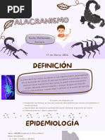 Guía sobre Alacranismo y su Tratamiento | PDF | Especialidades Medicas
