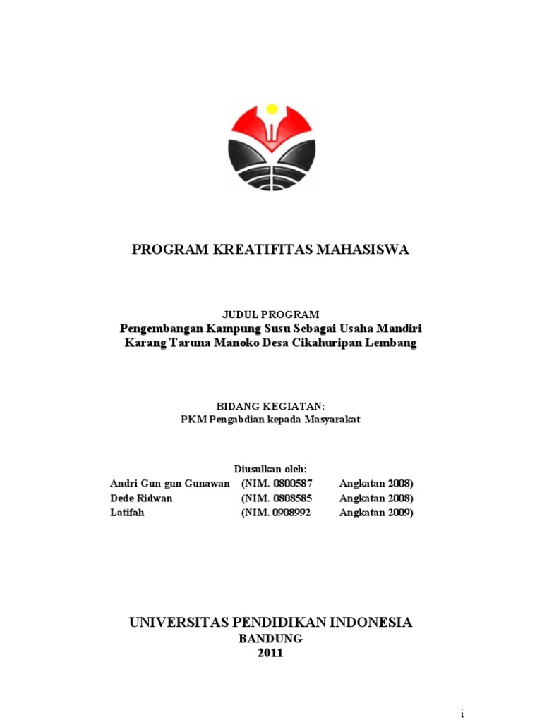 Contoh Proposal Pkm Kewirausahaan Yang Lolos Dikti Serat Riset - Riset