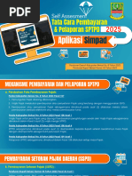 Panduan E-SPTPD untuk Wajib Pajak | PDF