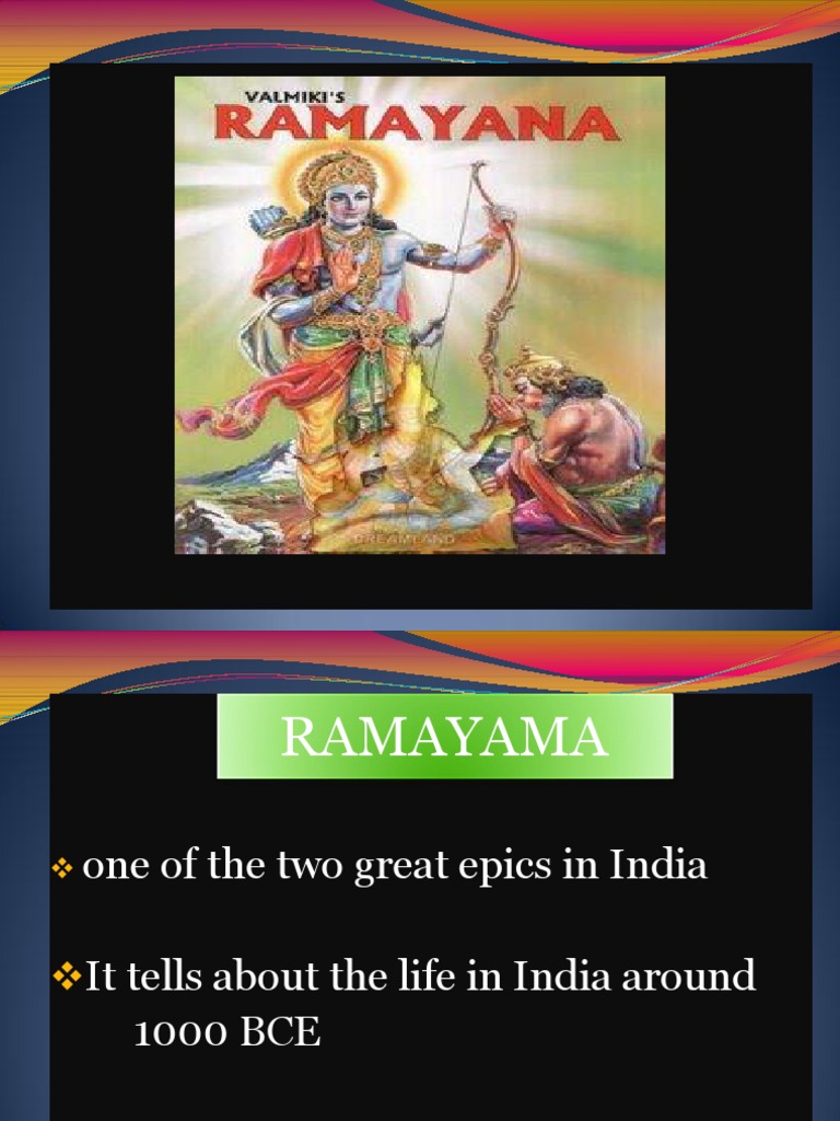 Ramayana Powerpoint | PDF | Rama | Sita