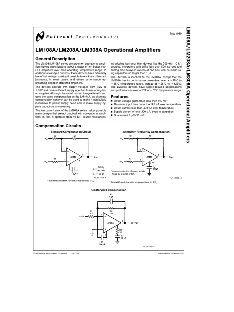 LM308 | Resistor | Amplifier