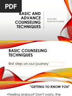 SOLER Technique in Counseling Skills | PDF | Nonverbal Communication ...