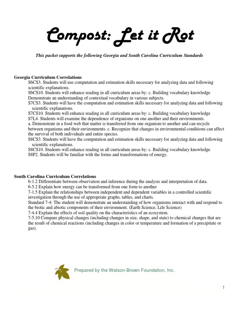 Compostagem - "Compost - Let It Rot" | PDF | Compost | Mulch