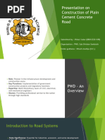 CC Road Construction Process Guide | PDF | Concrete | Road