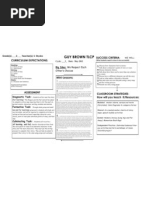 Concepts About Print Checklist | PDF