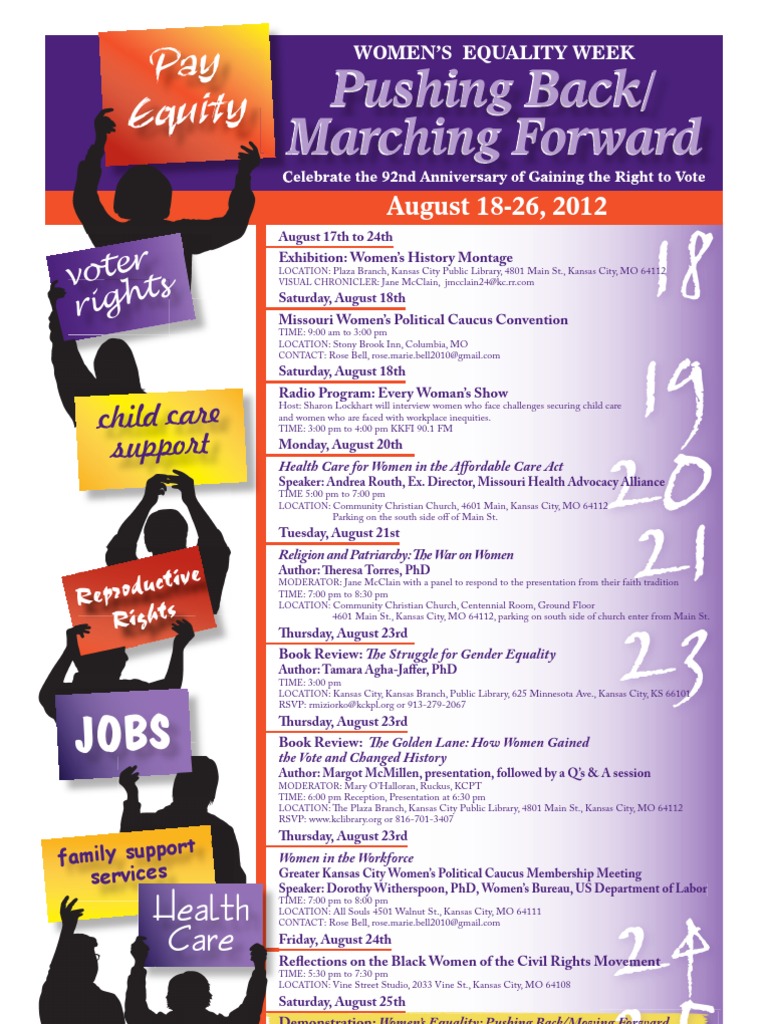 Women's Equality-2012 Printable | Download Free PDF | Kansas City ...