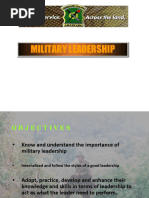 Army Leadership: Be, Know, Do Principles | PDF | Non Commissioned ...