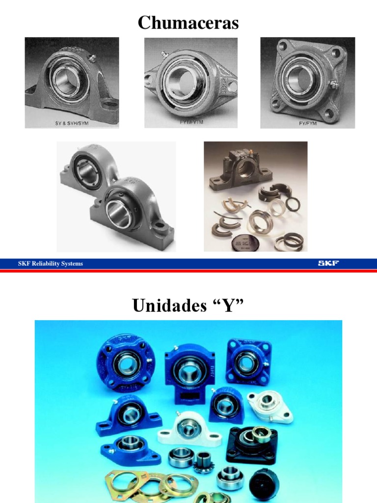 Sistemas de Chumaceras SKF y Rodamientos | PDF | Acero | Materiales